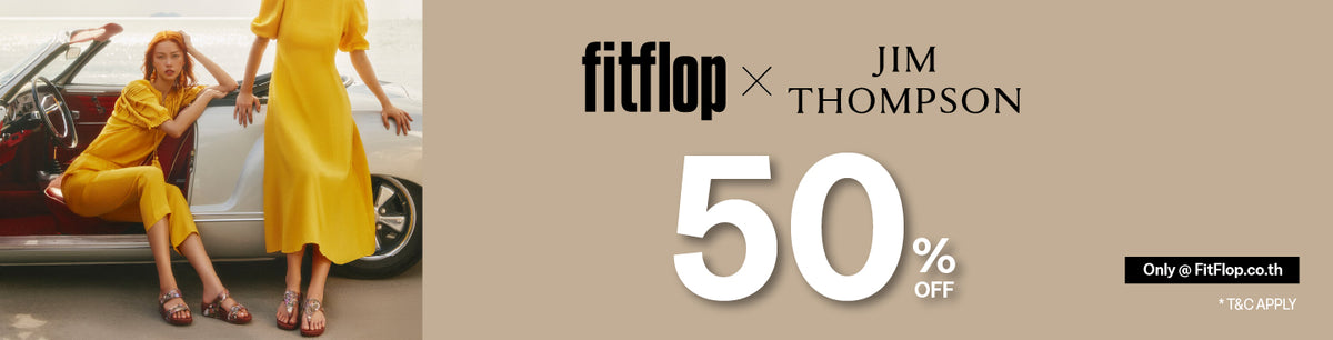 FitFlop X Jim Thompson (Capsule Collection) | FitFlop Thailand